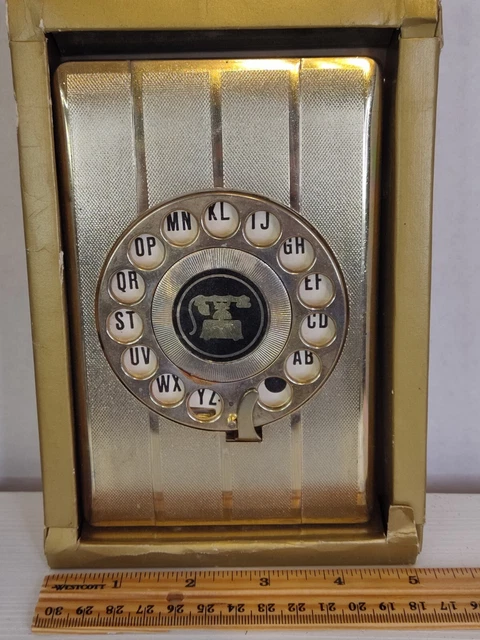 VINTAGE DIAL A Name Telephone Index Rotary Dial Address Book £10.81 ...