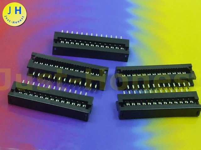 STK. 5 X IDC 2.54mm Verbinder Connector PCB 10 polig Gerade #A2635 EUR 3,49 - PicClick DE