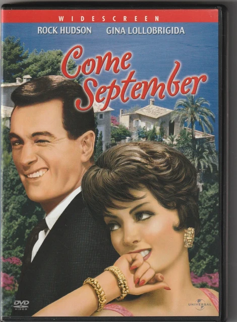 COME SEPTEMBER DVD Region One Ntsc Rock Hudson Gina Lollobrigida Sandra ...