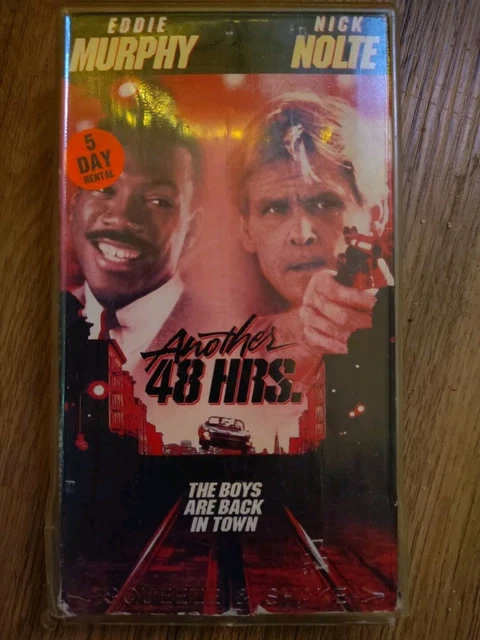 ANOTHER 48 HRS hours -VHS - Classic 90's Movie Ex Rental Hard Clear Case £8.92 - PicClick UK