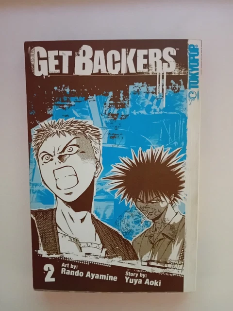GET BACKERS 2 Yuya Aoki Rando Ayamine Tokyopop Graphic Novel US 1st ...