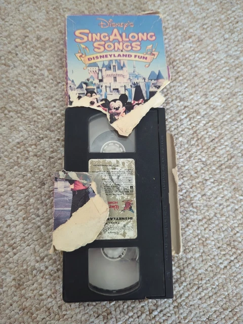 DISNEYS SING ALONG Songs - Disneyland Fun: Its a Small World VHS 1993 ...