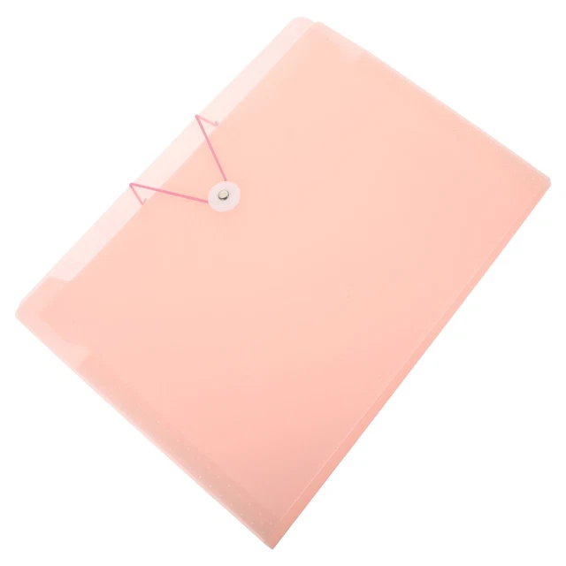 DOCUMENT FILE ORGANIZER Office Desk Organiser Accordion Plastic Folder ...