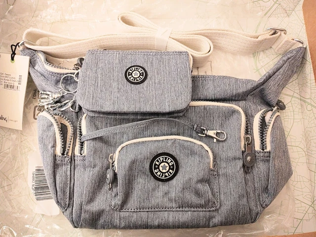 KIPLING EUROPA S And Creativity S in Blue Jeans £52.00 - PicClick UK