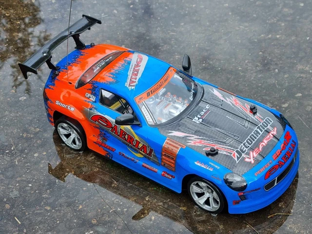4WD RC DRIFT Car 1/14 Remote Control Racing High Speed GTR SUPRA GTR ...