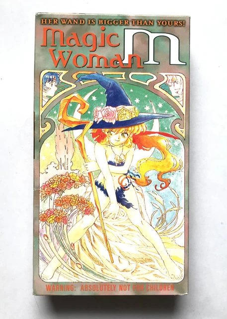 MAGIC WOMAN M VHS Tape 90s Anime Fantasy Horror Magical Girl English ...