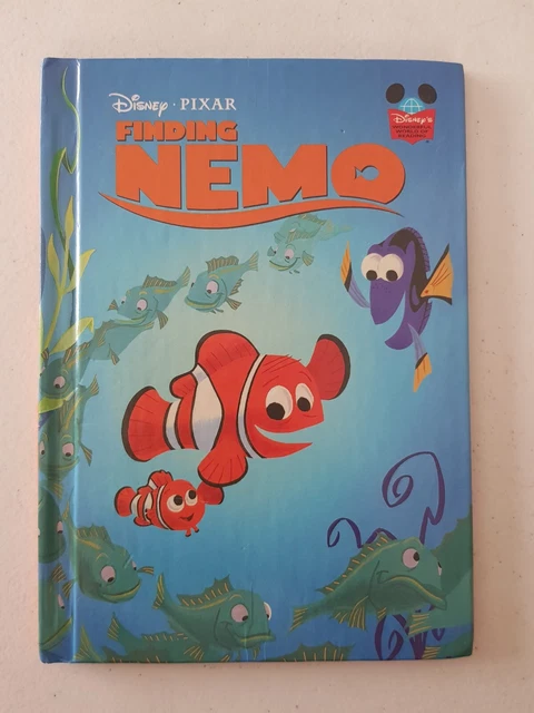 DISNEY'S WONDERFUL WORLD Of Reading Book - Disney Pixar Finding Nemo ...