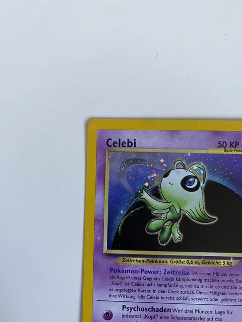 POKÉMON CELEBI HOLO 3/64 Neo Revelation raro olografo de quasi nuovo ...