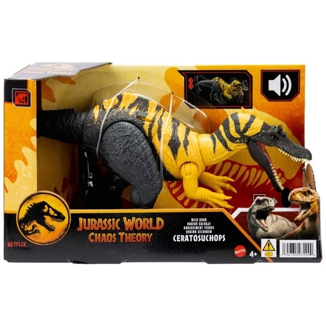 JURASSIC WORLD CHAOS Theory Wild Roar Ceratosuchops Interactive £29.83 ...