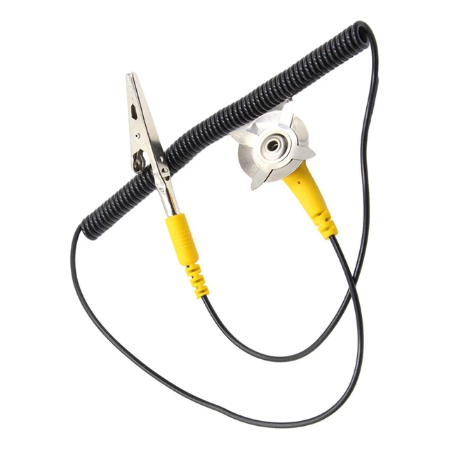 ANTI STATIC GROUNDING Wire ESD for Electrostatic Environment Factory £4 ...