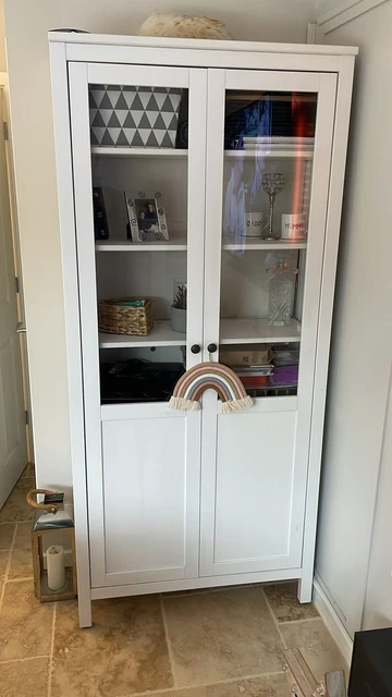 IKEA HEMNES WITH Glass Doors £100.00 - PicClick UK