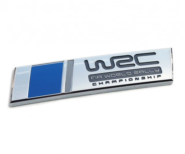 ORIGINAL VW POLO WRC Badge Emblem Sticker Logo Tuning 6R0853675RFM8 £ ...
