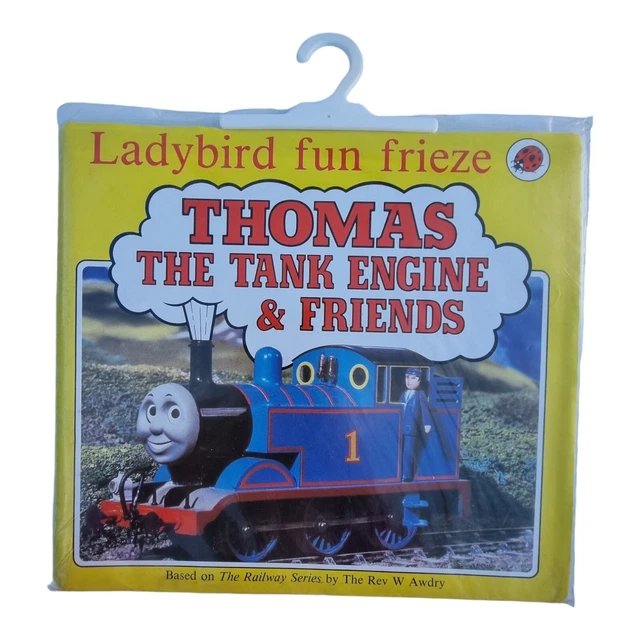 THOMAS THE TANK Engine Ladybird Fun Frieze Set Rare Vintage 1984 TV ...