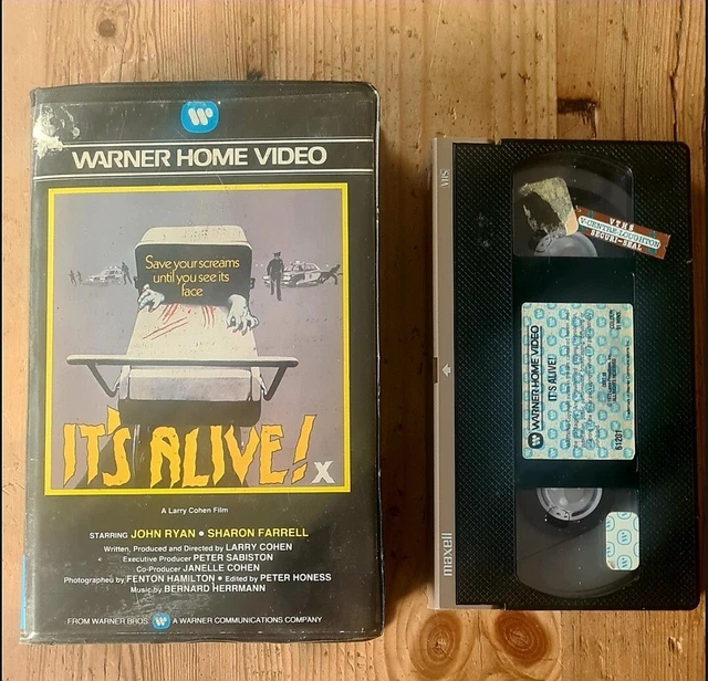 IT'S ALIVE (RARE Pre-Cert VHS Certificate X) EUR 17,55 - PicClick IT