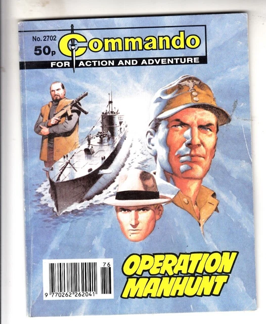 COMMANDO COMIC OPERATION MANHUNT Issue No 2702 EUR 7,11 - PicClick IT