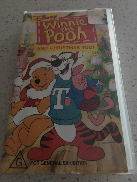 DISNEY VHS LOT. Tarzan, Winnie The Pooh And Christmas Too, Toy Story ...