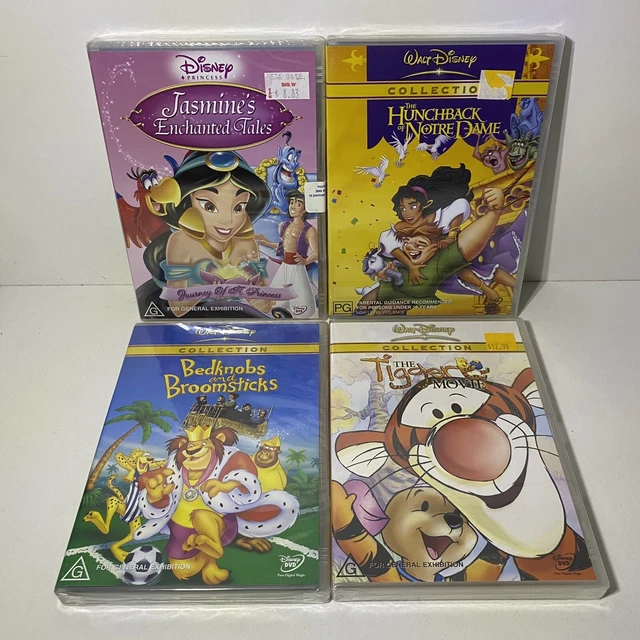 DISNEY DVD BUNDLE - Tigger, Jasmine’s Tales, Hunchback Notre Dame ...