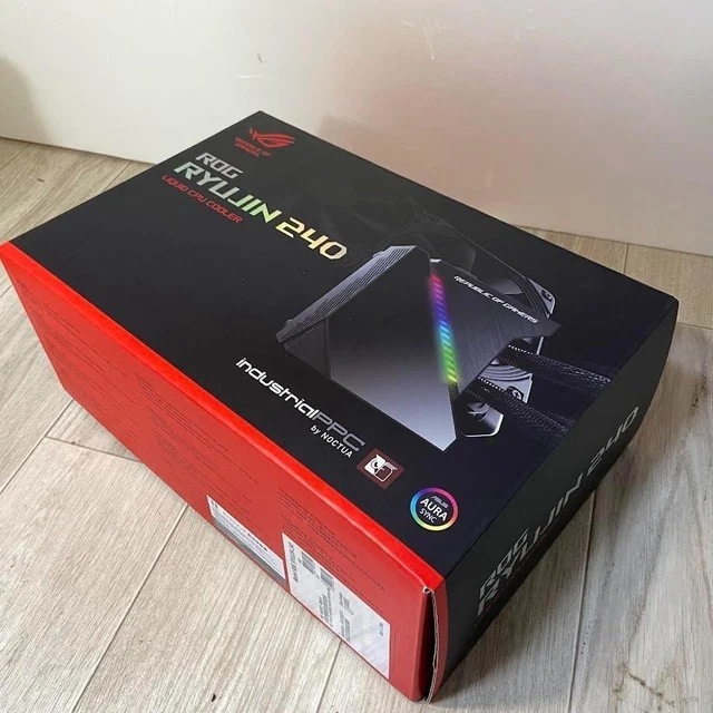 [AJ] ASUS ROG RYUJIN 240 Water Cooling Unit CPU Cooler Radiator Fan ...