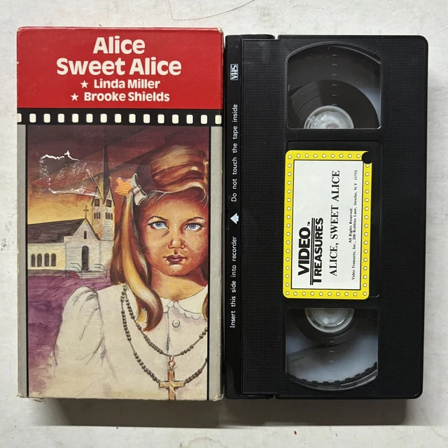 Alice Sweet Alice Vhs Brooke Shields Horror Movie 1977 £14 40 Picclick Uk