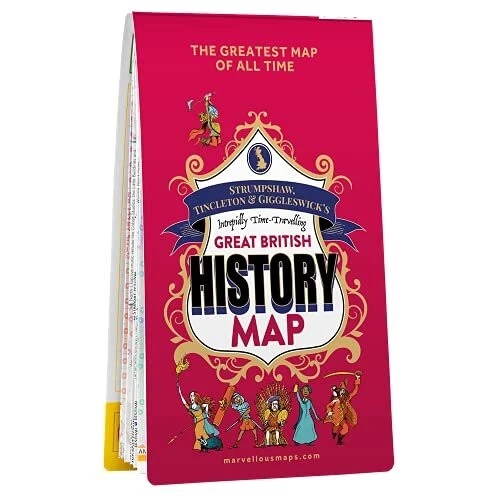 GREAT BRITISH HISTORY Map | Histori..., Marvellous Maps £6.99 - PicClick UK