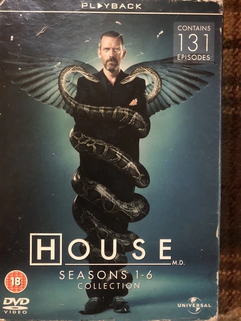 HOUSE - SERIES 1-6 - Complete (Box Set) (DVD, 2010) £8.26 - PicClick UK