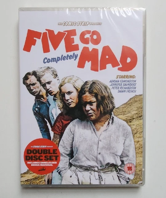 THE COMIC STRIP Presents Five Go Completely Mad - 2 x DVD NEW & SEALED ...