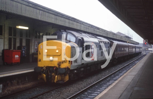 35MM RAILWAY SLIDE Class 37 37412. Copyright to Buyer £3.49 - PicClick UK