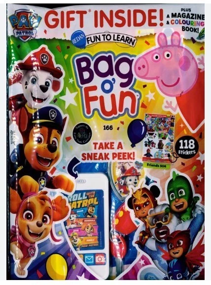 FUN TO LEARN - Bag o' Fun Magazine Issue 166 - Include Gifts Inside ...