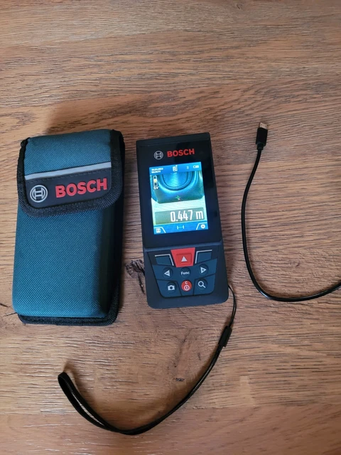BOSCH PROFESSIONAL COMPTEUR de Laser Distance Glm 120 C Caméra ...