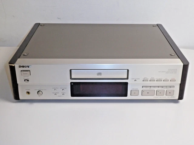 SONY CDP-X505ES HIGH-END CD-Player in Champagner, 2 Jahre Garantie EUR ...