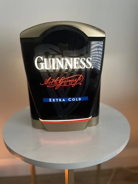 GUINNESS ILLUMINATED BAR Top Pub Pump Font Sign Advertising Beer Light ...