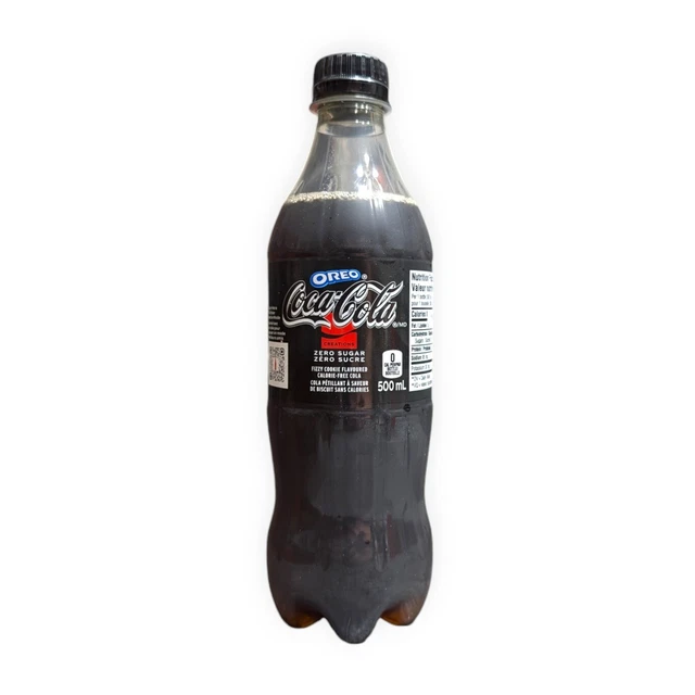 NEW LIMITED EDITION OREO Coca Cola Zero Sugar Flavor Soda 500ml Canada ...