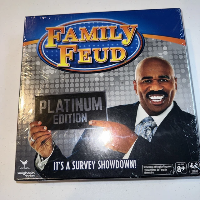 FAMILY FEUD ALL New Platinum Edition Sealed Family Game Night- Steve ...