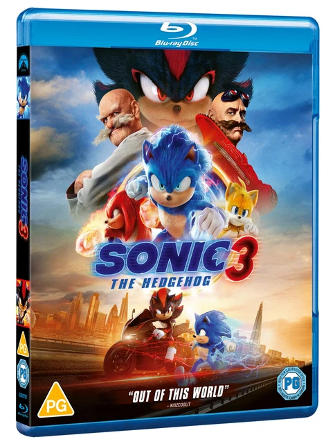SONIC THE HEDGEHOG 3 (Blu-ray) Tom Butler Krysten Ritter Tika Sumpter ...