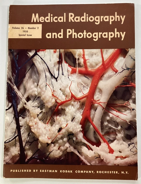 RADIOLOGY MAGAZINE 1950 Radiography Photography Richards Lungs Hip ...