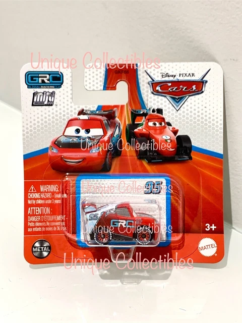 DISNEY PIXAR CARS Mini Racers Lightning McQueen GRC Single Pack Brand ...