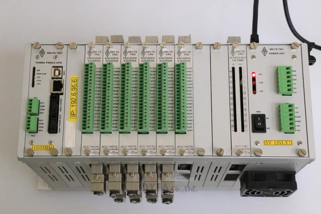 DELTA TAU USED UMAC 9Unit PMAC2 CPU,ACC-24E2S,ACC-11E,POWER UNIT PLC-I ...