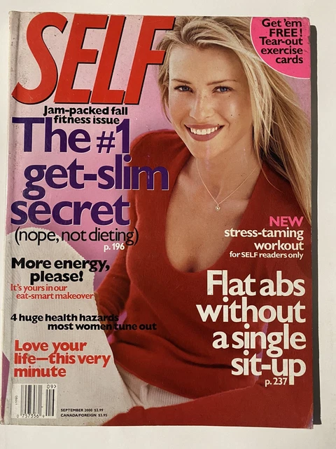DANIELA PESTOVA September 2000 SELF Mag Like New Inside Victoria Secret ...