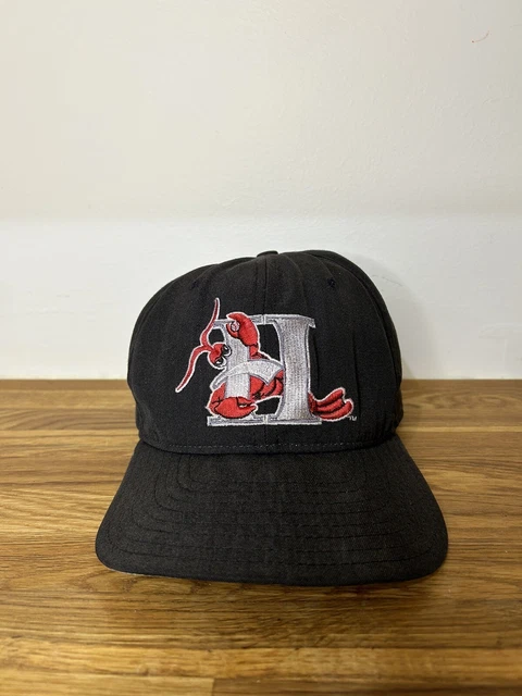 VINTAGE HICKORY CRAWDADS MiLB New Era Pro Model SnapBack Hat Made In ...