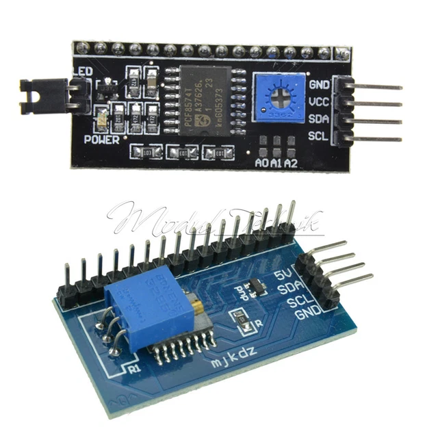 IIC I2C SERIAL Interface Board Module Port For Arduino 1602LCD 2004LCD EUR 1,76 - PicClick DE