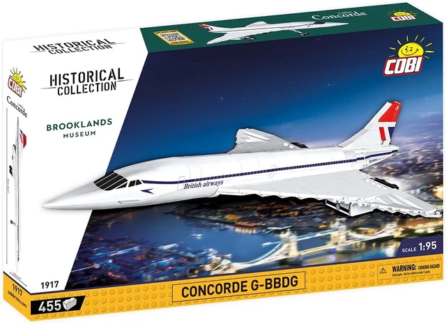 COBI - CONCORDE G-BBDG - 455 Piezas - 1/95 - COB1917 EUR 45,14 ...