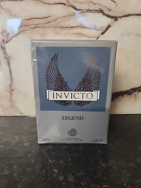 INVICTO LEGEND EAU De Parfum 100ml EDP by Fragrance World Luxury Men's ...