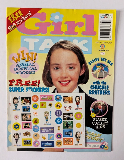 VINTAGE GIRL TALK Magazine 1996 - Issue 40 w/ Free Gift £7.00 - PicClick UK