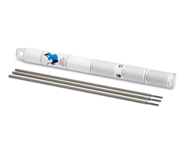 ÉLECTRODE DE SOUDAGE en fonte ENiFe-Cl 1/8" nickel 55 1 lb tube bleu ...