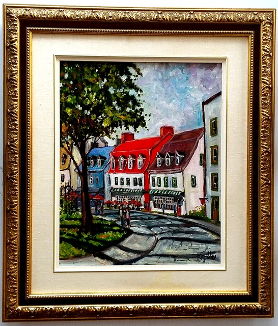 LISTED CANADIAN ARTIST - Roland Tremblay (1955-) O/C 16"x20" Signed ...