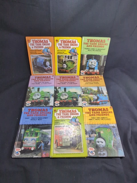 BUNDLE LOT OF 9 Vintage Thomas The Tank Engine & Friends Ladybird Books ...