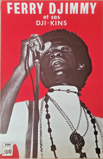 FERRY DJIMMY ET ses DJI-KINS - AFFICHE ORIGINALE - POSTER - VERY RARE ...