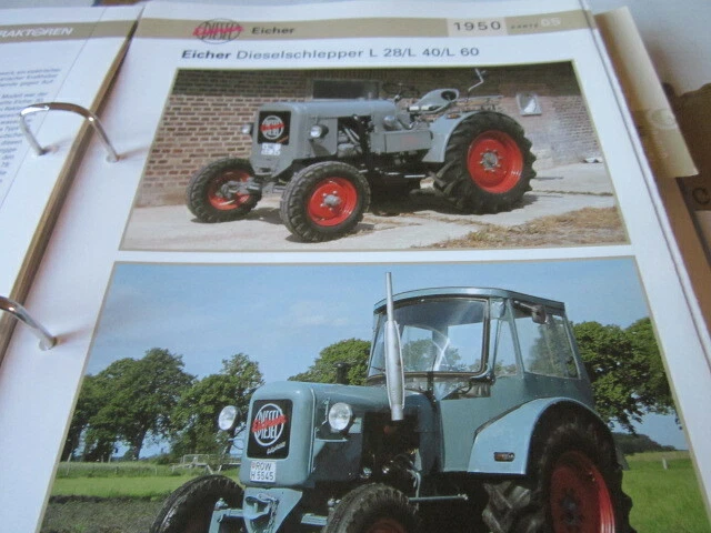TRAKTOR ARCHIV EICHER 05 Dieselschlepper L 28, LO40, L60, 1950 EUR 5,04 ...