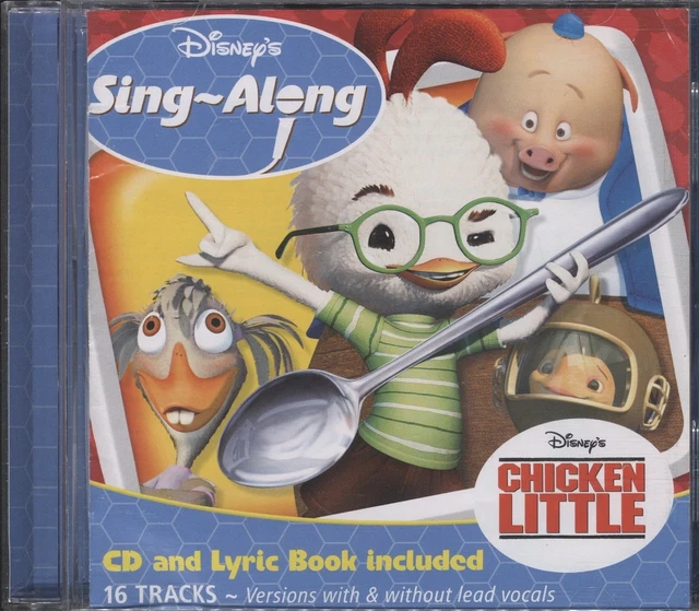 DISNEY’S SING ALONG chicken little cd $12.95 - PicClick AU
