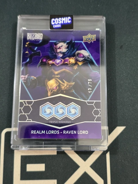 2023 BLIZZARD LEGACY Collection Realm Lords RAVEN LORD Triple Diamond ...